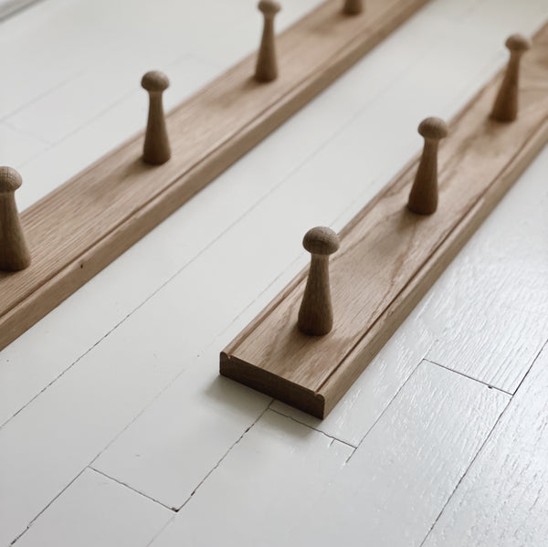 Oak Shaker Pegs – Homesong Market