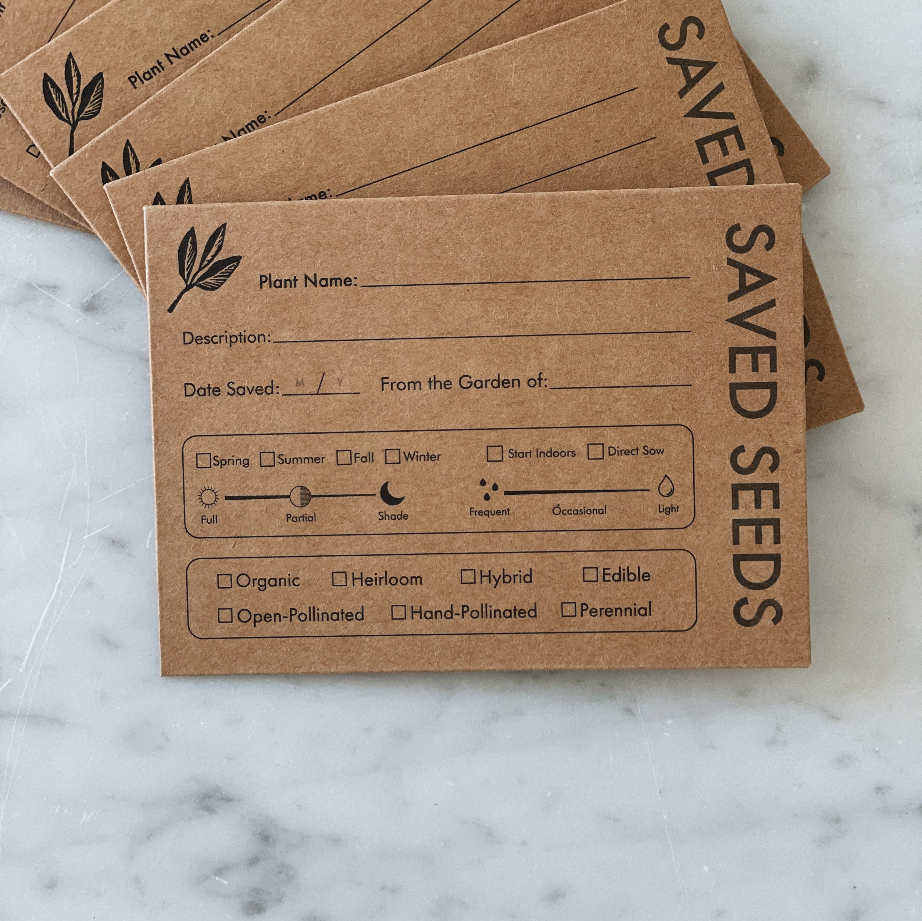 Seed Saving Envelopes – Homesong Market